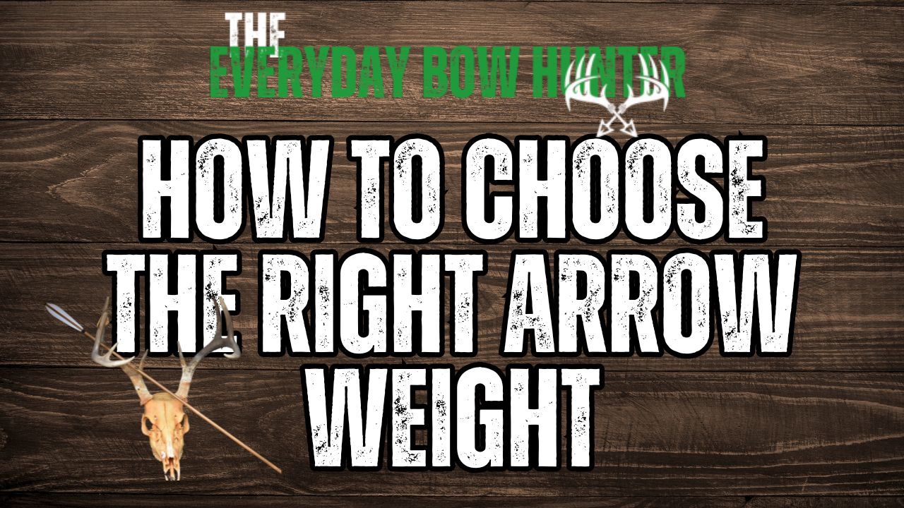 How to Choose the Right Arrow Weight for Bow Hunting